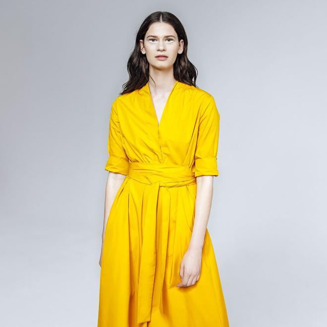 Dress EVE Yellow – KOMAD